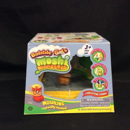 New - Moshi Monsters Bobble Bots Moshling Cobblestone Corner | eBay