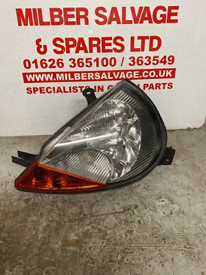 FORD KA 96-08 PLATE NSF PASSENGER SIDE HEADLIGHT LAMP | eBay UK