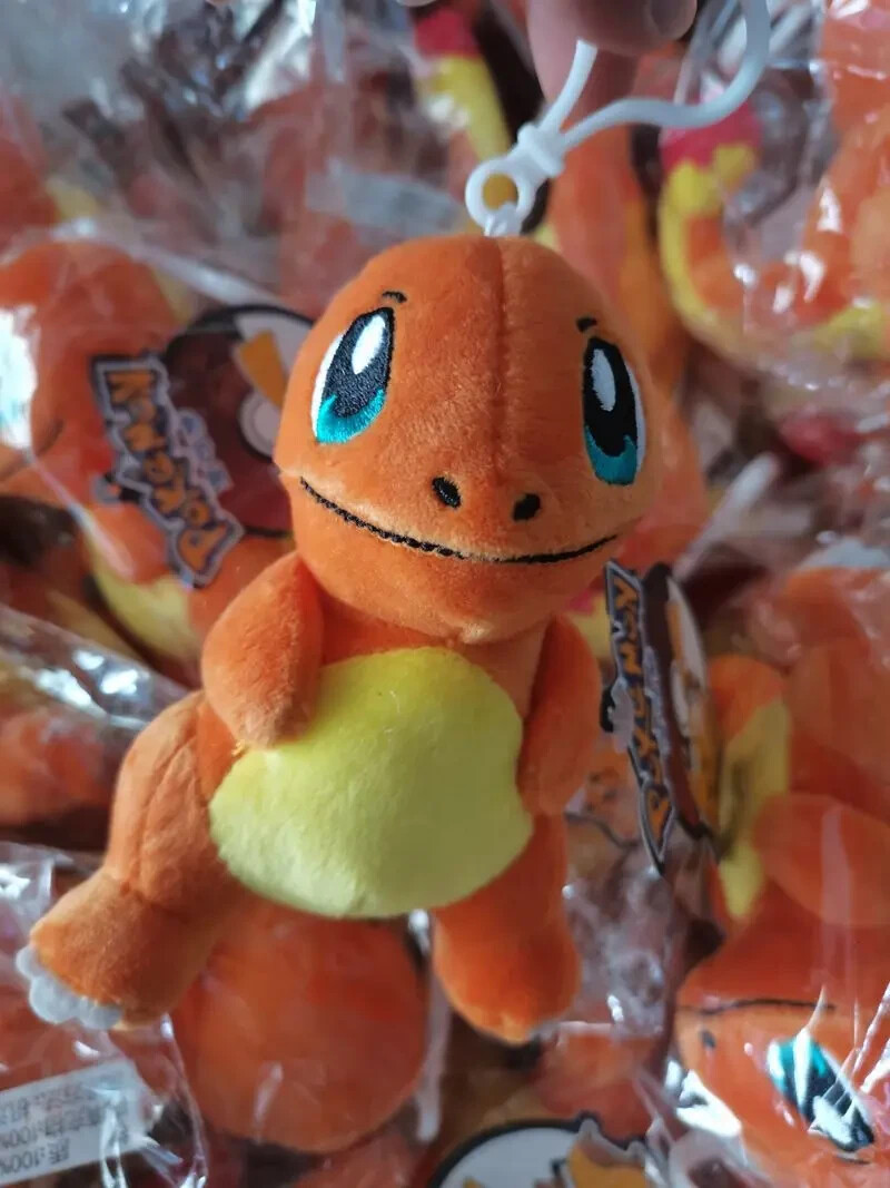 CHARMANDER keychain POKEMON PLUSH NEW BIRTHDAY PARTY COLLECTOR | eBay