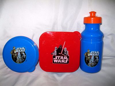 Star Wars BB8 Lunch Set, BPA Free Sandwich Container,17oz. Pull Top ...