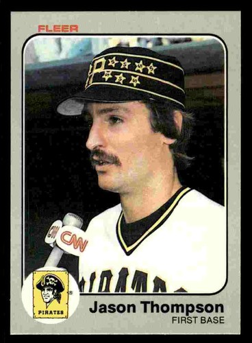1983 Fleer Jason Thompson #325 - Pittsburgh Pirates | eBay