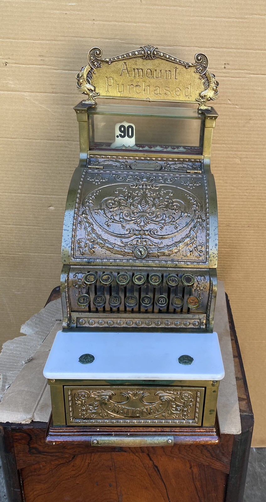 NATIONAL CASH REGISTER MODEL 313 CANDY/ BARBER SHOP | eBay