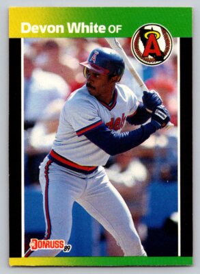1989 Donruss #213 Devon White California Angels | eBay