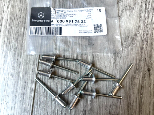 BRAND NEW 2014-2017 MERCEDES S550 S63 BLIND RIVETS W/ PAN HEAD ...