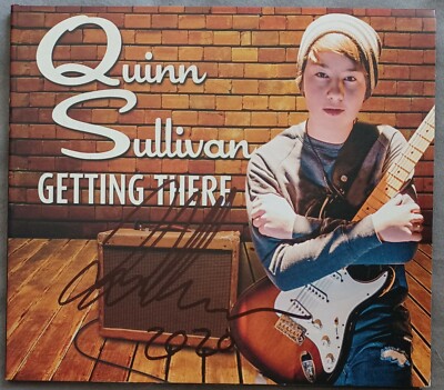 Quinn Sullivan “Getting There" Signed Autographed CD with Ticket Stub ...