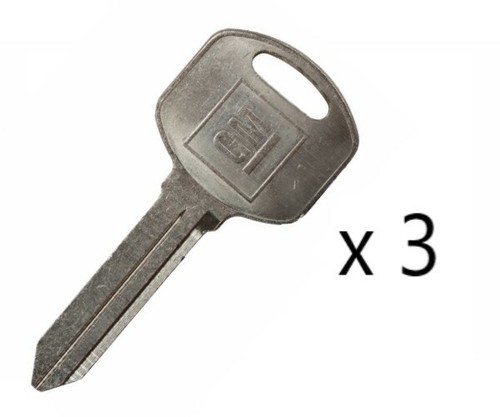 *3 pcs* NOS Genuine GM OEM Front Door Entry Key Blanks 16627169 | eBay