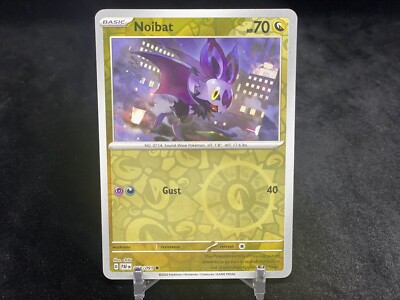 POKEMON TCG: S&V - PALDEAN FATES NOIBAT 68/91 REVERSE HOLO COMMON | eBay