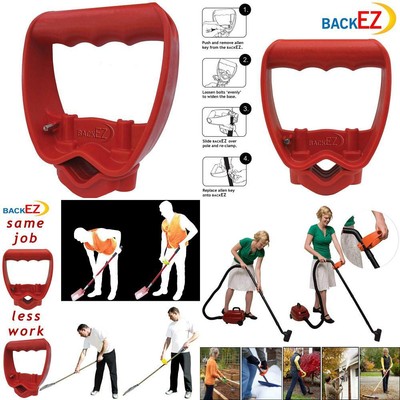 Back-Saving Tool Handle, Labor-Saving Ergonomic Shovel or Rake Handle ...