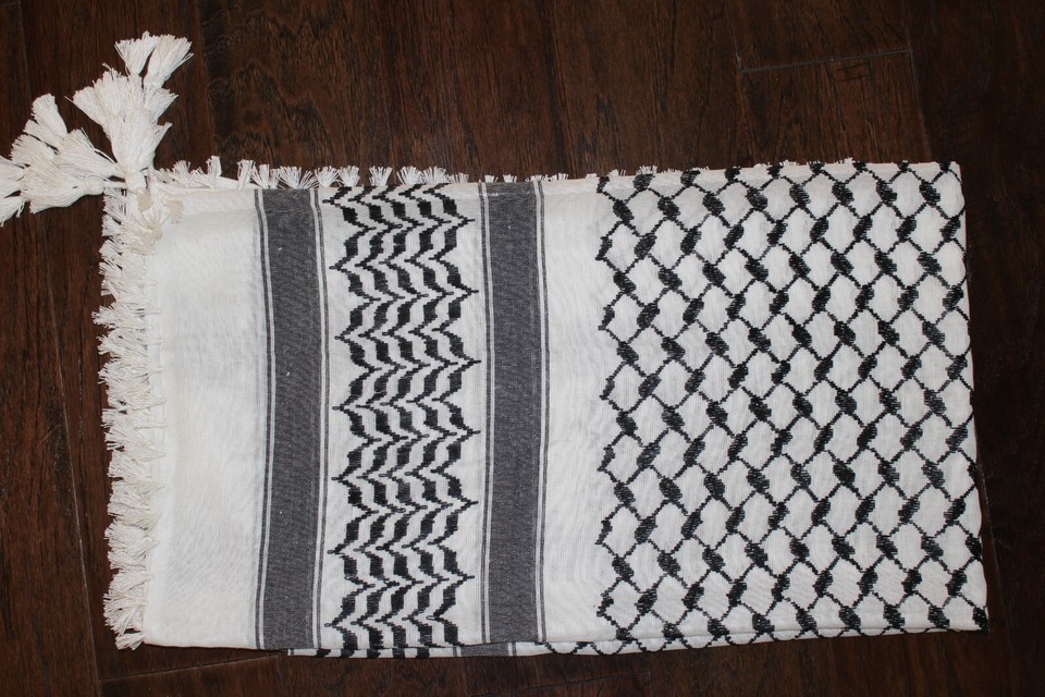 LOT Keffiyeh Arab Scarf Palestine Original Arafat Shemagh Woven ...