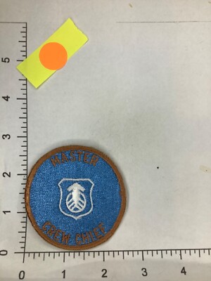 VINTAGE USAF MASTER CREW CHIEF SQUADRON PATCH | eBay
