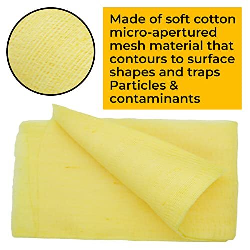 Eshazu Tack Cloth pack Of 12 Tack Rags For Woodworking And Painters ...