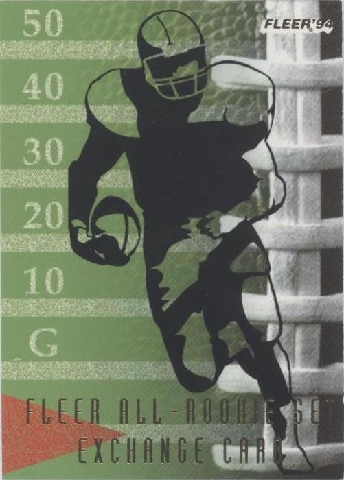 1994 Fleer - Rookie Exchange Redemption Card All-Rookie Exchange Card ...
