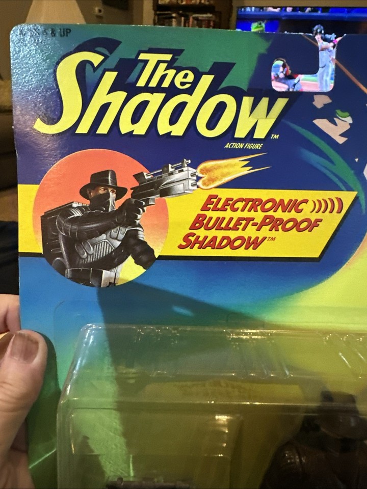 The Shadow Bullet-Proof Shadow Deluxe Electronic Action Figure Unopened ...