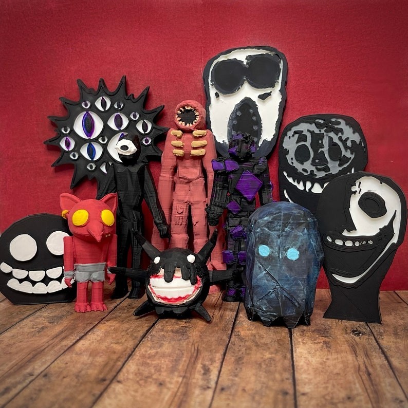 Roblox DOORS 3D printed figures | eBay