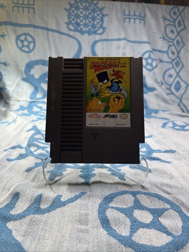 The Simpsons Bartman Meets Radioactive Man NES Action VTG Retro Tested ...
