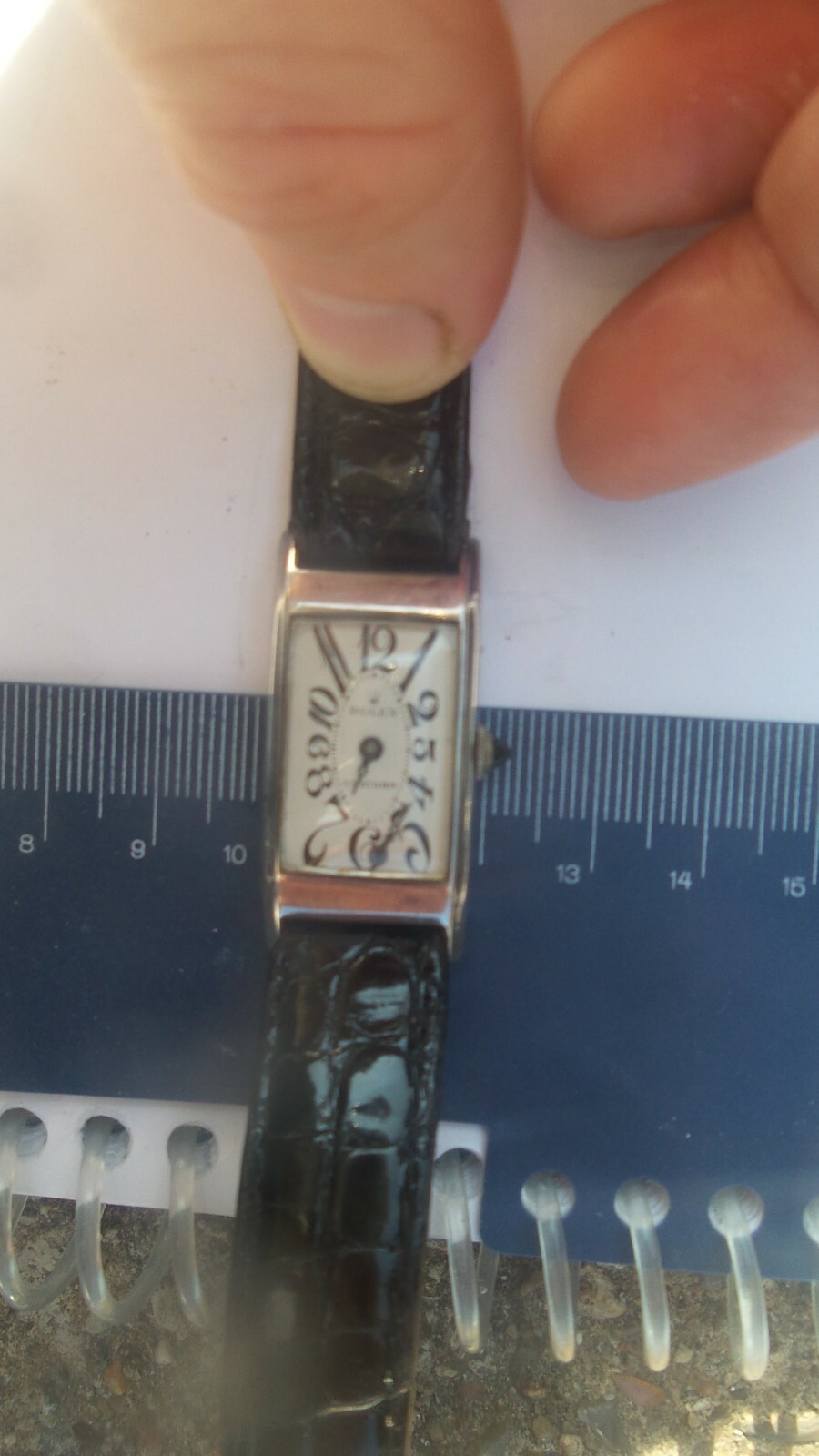 Antique Art Deco era Rolex Unicorn tank exploded dial wrist watch rare ...