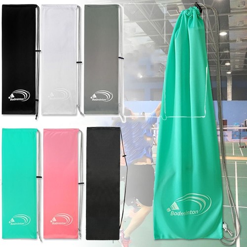 Thickening Badminton Rackets Bag Black Drawstring Pocket Racquet Pouch ...