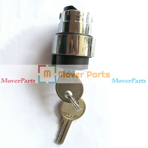 2 Position Ignition Key Switch with 2 Keys for Skyjack 102754 SKY102754 ...