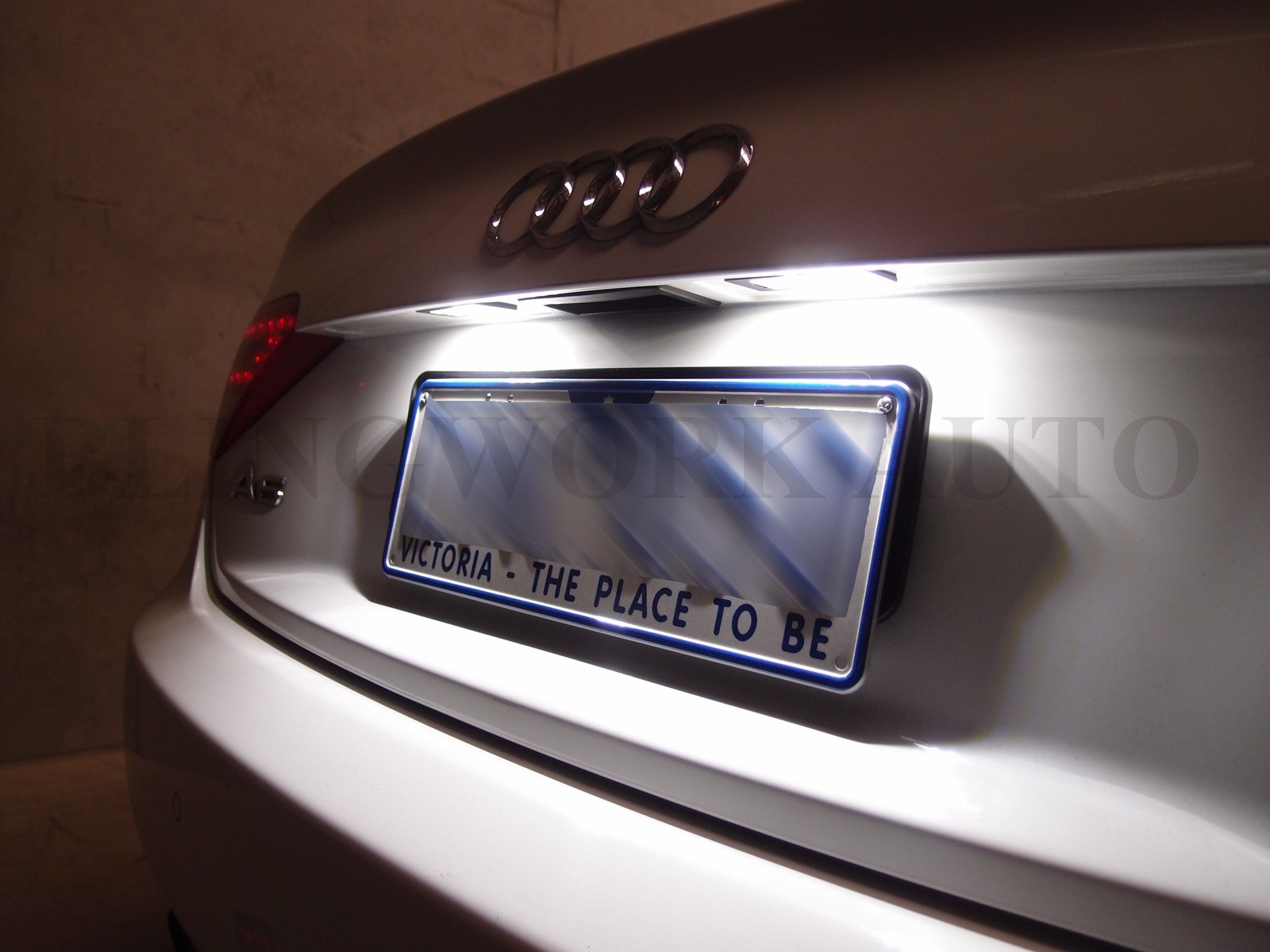 Xenon White CREE LED Number plate Rego Light for AUDI A4 B8 A5 S5 Q5 08 ...