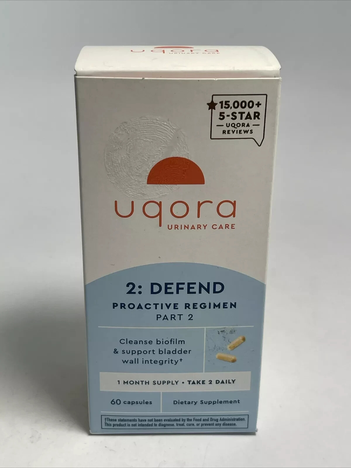 UQORA DEFEND 2 DIETARY SUPPLEMENT 60 CAPSULES Exp +9/2026 Sealed | eBay
