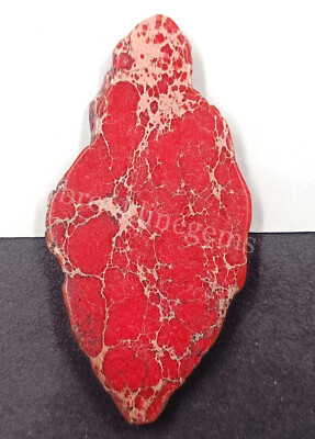 107.00 Ct Natural Red Turquoise Slab Uncut Rough Certified Loose Gems ...