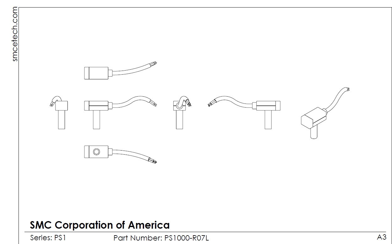 SMC Ps1000-r07l Pressure Switch Airchecker PS1000R07L for sale online ...