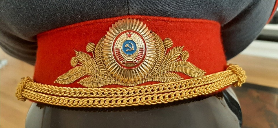 Soviet MVD/Police Generals Everyday Visor Hat -1980' | eBay