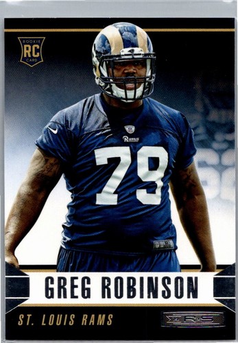 2014 Panini Rookies & Stars Greg Robinson Rookie St. Louis Rams #137 | eBay