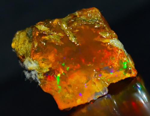 Red Opal Rough 27.15 Carat Natural Ethiopian Opal Raw Welo Opal ...
