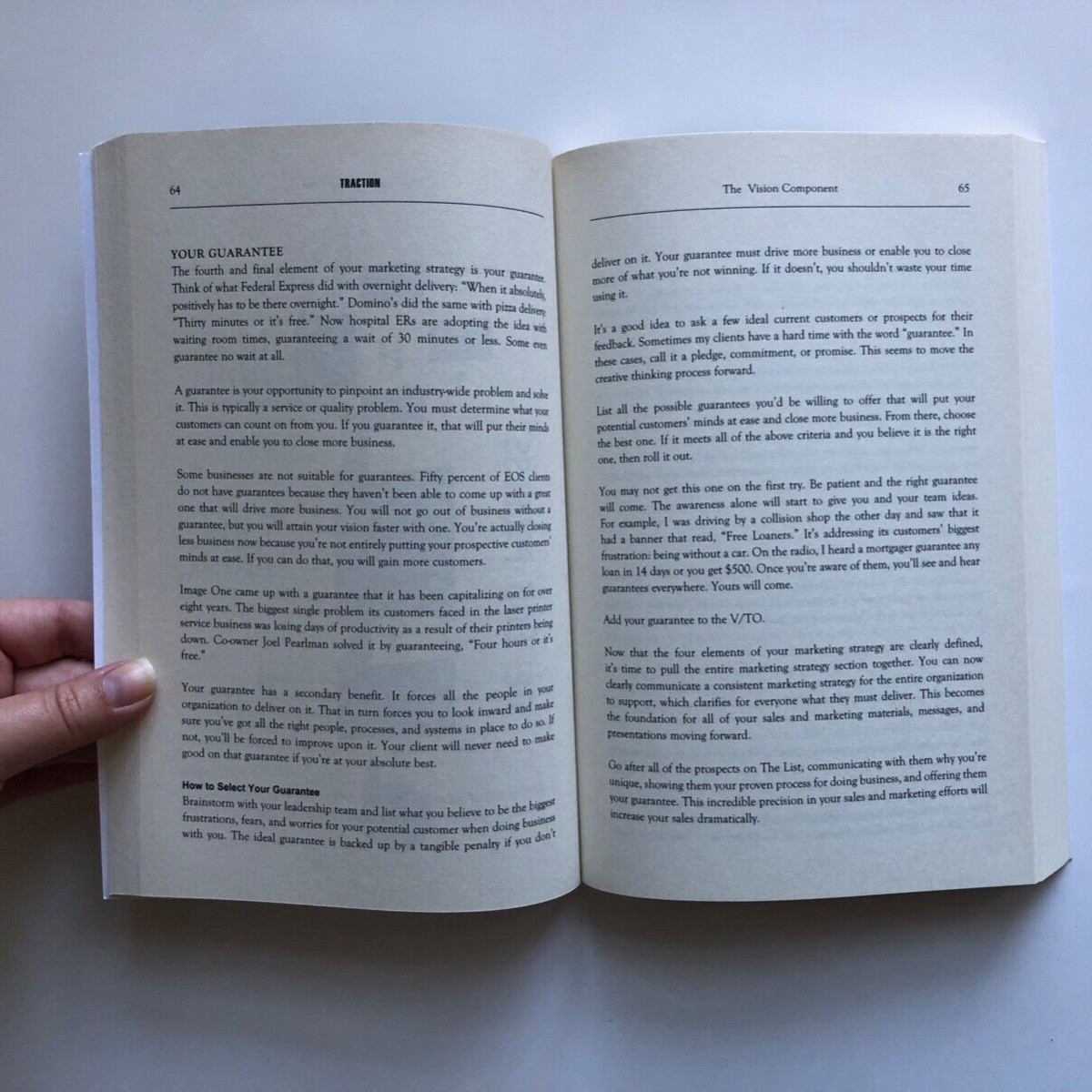 Traction Book Called