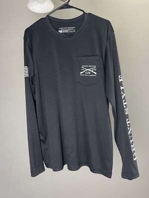 Grunt Style GS This We'll Defend Long Sleeve Black Graphic Pullover T ...