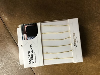 Gold LED String Lights | eBay