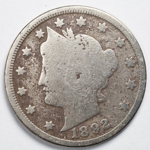1892 Liberty V Nickel Good (G) Details | eBay