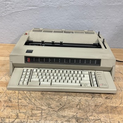 IBM Wheelwriter 6 Electric Typewriter 5441 Type Good Working Condition ...