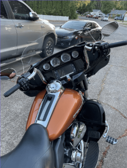 KST Kustoms Polished 10" Pre-Wired Mayhem Bagger Handlebars 14-23 ...