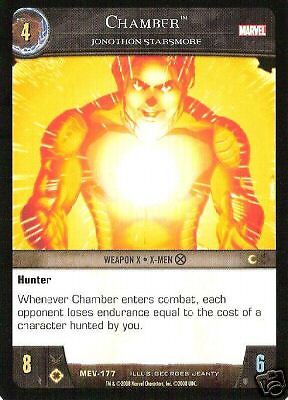VS System: Chamber, Jonothon Starsmore [Played] Marvel Evolution TCG ...