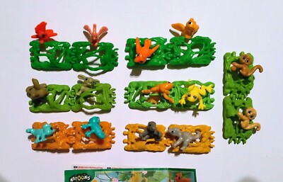 KINDER SURPRISE SET - NATOONS JUNGLE ANIMALS UNDERGROWTH - TOYS ...