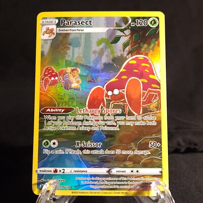 Pokémon TCG Parasect Lost Origin Trainer Gallery TG01/TG30 Holo Ultra ...
