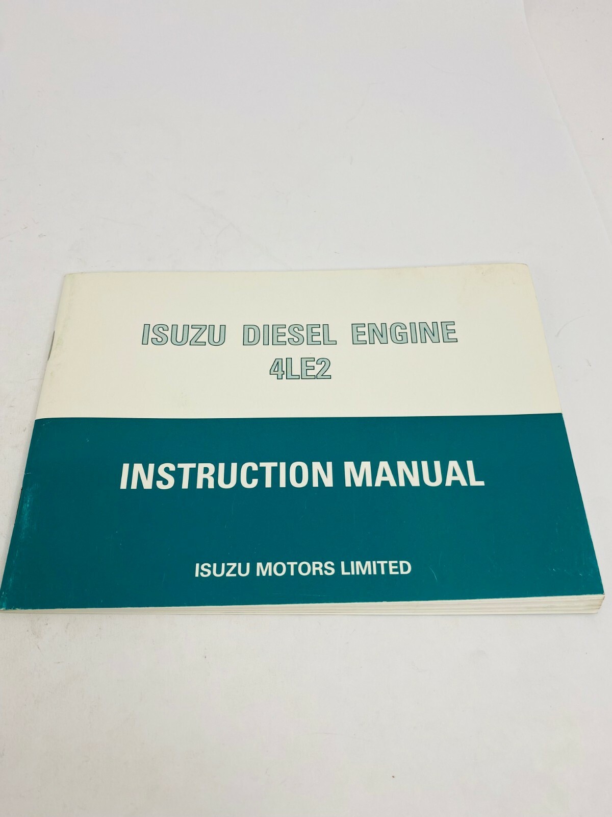 Genuine OEM Isuzu 4LE2 Diesel Engine Instruction Manual Book | eBay
