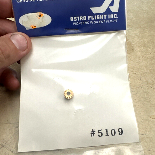 Astro Flight Gearbox Pinion Gear Helical for 035 Motors P/N 5109 BNIB ...