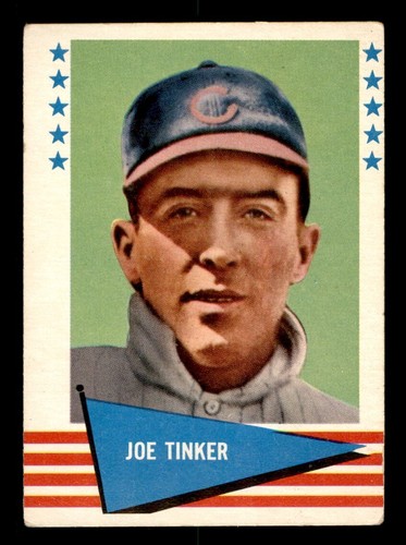 1961 Fleer Baseball Greats Baseball #143 Joe Tinker VG *e1 | eBay