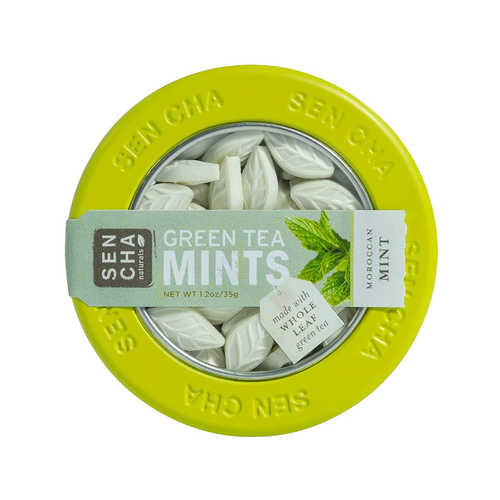 SEN CHA Naturals Green Tea Mints, Sugar-Free Breath Mints, Made With ...