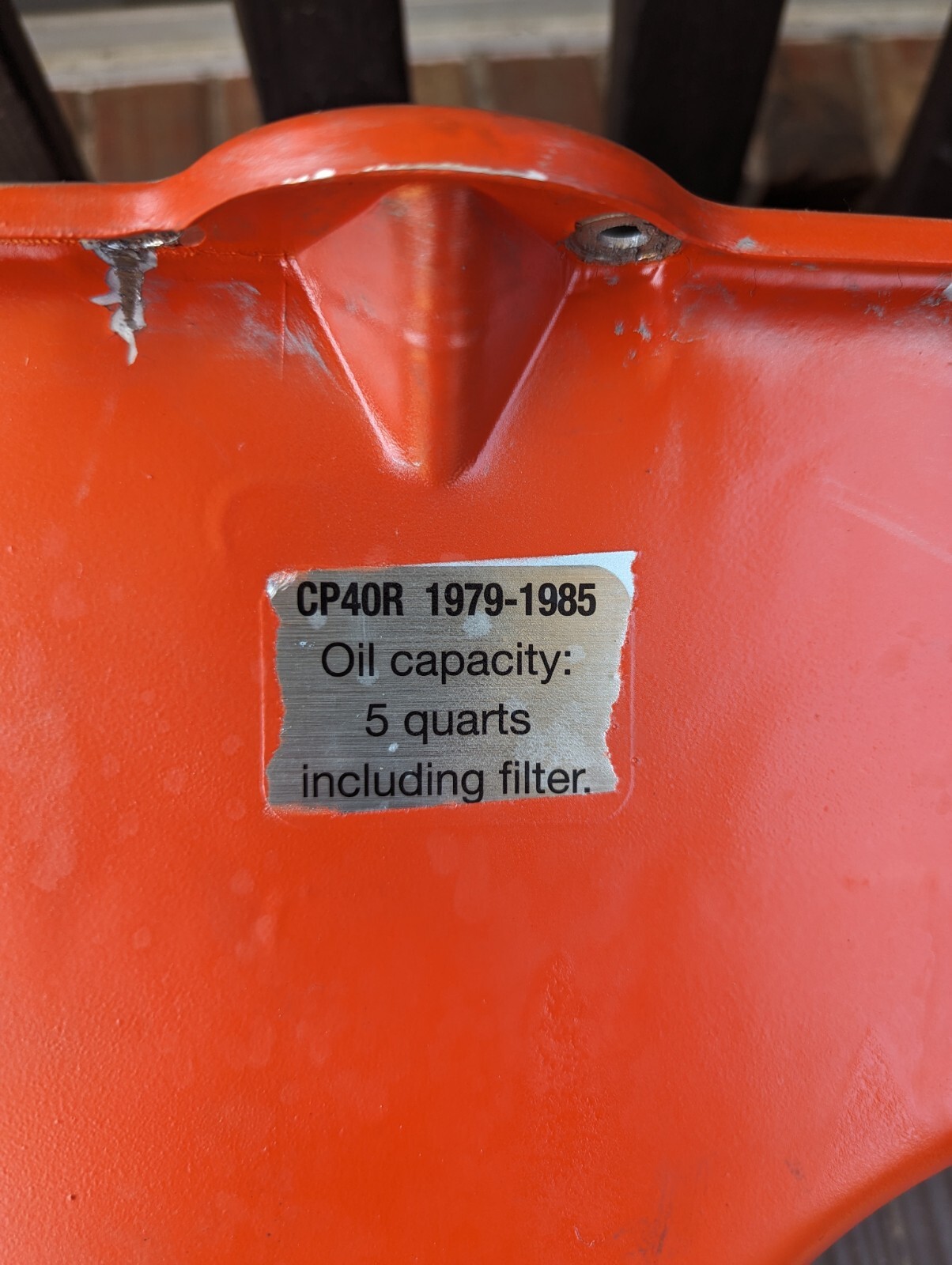 Champ Pans CP40R Street/Claimer Stk Appea ring 80-85 Champ Pans - CP40R ...