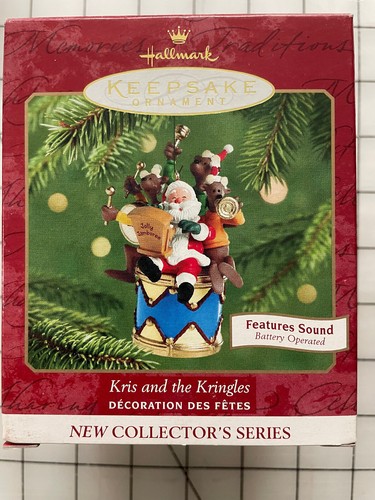 Hallmark Keepsake 2001 CHRIS AND THE KRINGLES Keepsake Ornament Club ...