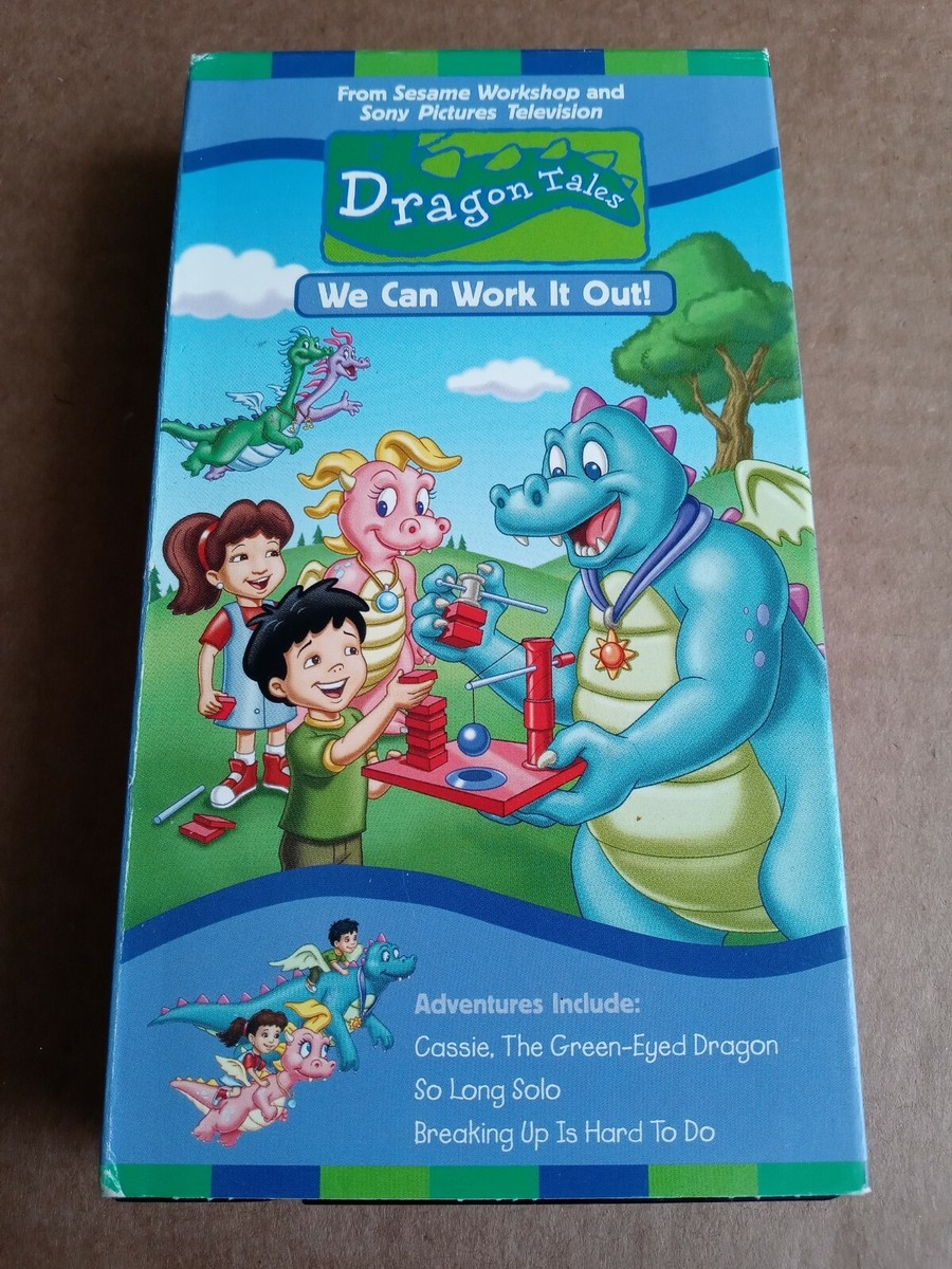 Dragon Tales We Can Work It Out Vhs
