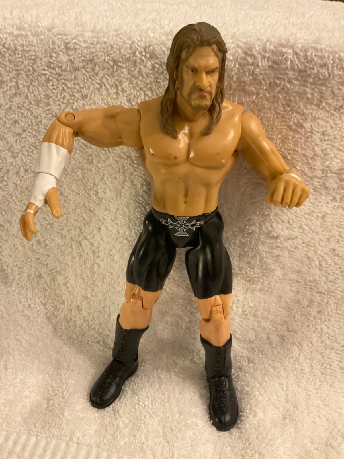 JAKKS PACIFIC WWE TITAN TRON LIVE TRIPLE H 2001 FIGURE USED, free ...
