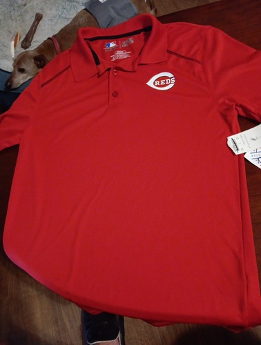 Cincinnati Reds Mens Shirt Size Small NWT MLB Genuine Merchandise FREE ...