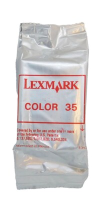 Lexmark #35 Color Ink Cartridge 18C0035 GENUINE | eBay