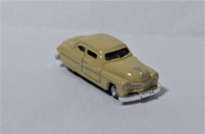 Classic Metal Works 1949 Yellow Mercury Coupe N scale | eBay