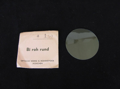 WWII GERMAN OPTICAL EYEGLASSES +1.50 LENS – RODENSTOCK | eBay